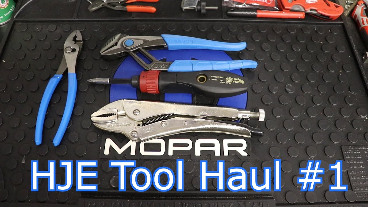 HJE Tool Haul #1: Channellock Speed Grip, German Made Craftsman, and ...