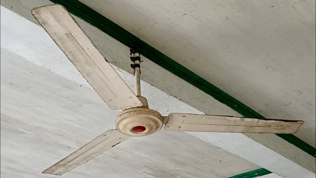 CMC Sunnyco/CMC 56" industrial ceiling fan - YouTube