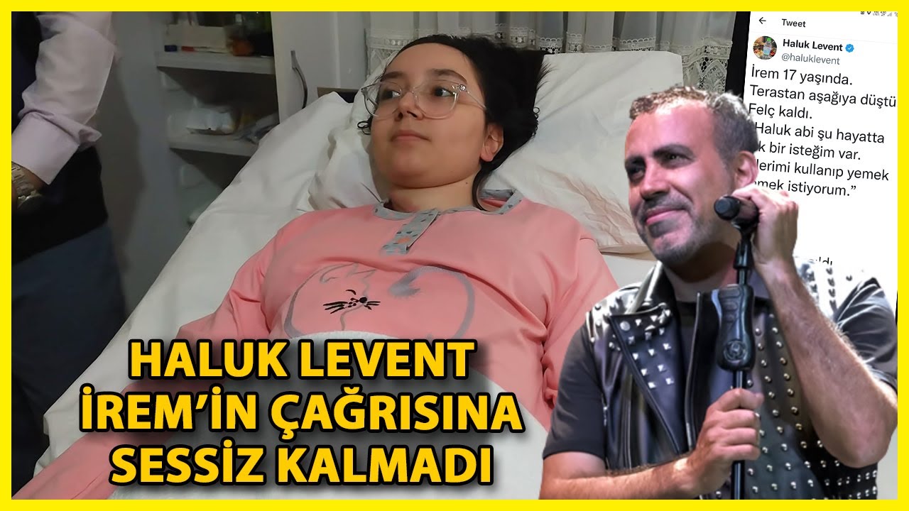 Haluk Levent’ten 4’üncü Kattan Düşen İrem’e Destek - YouTube