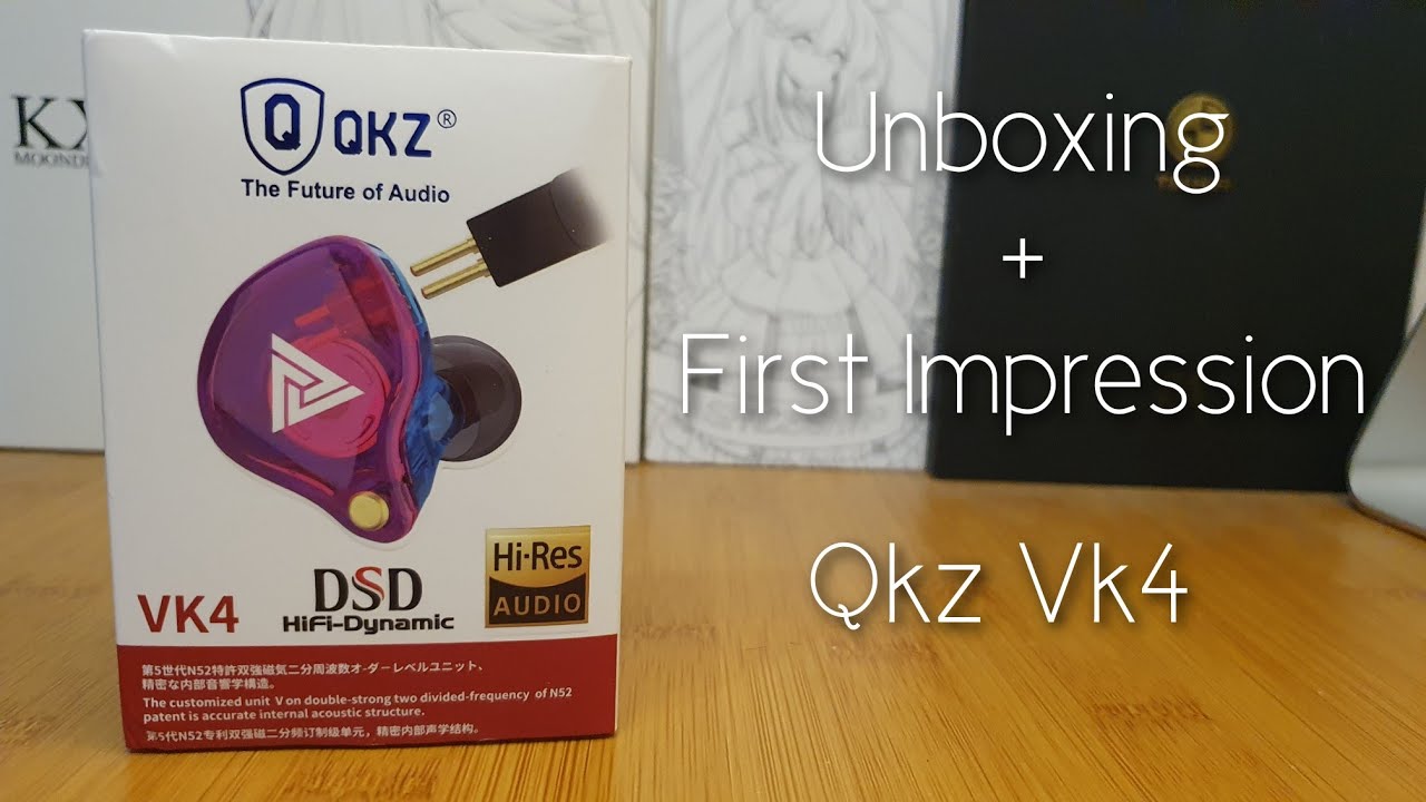 Unboxing + First Impression QKZ VK4 - YouTube