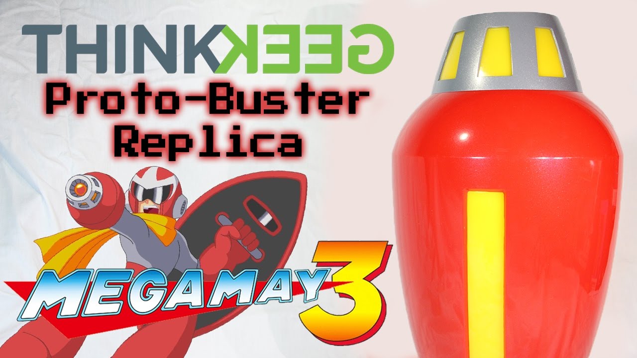Mega May 3! Ep. 5 - Think Geek Proto Buster Replica Video Review - YouTube