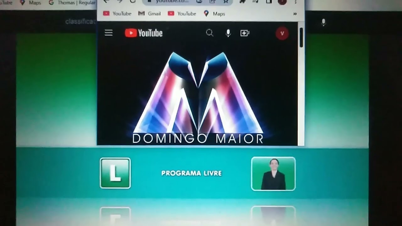 classificação indicativa livre e 10 anos domingo maior rede globo 2011 ...