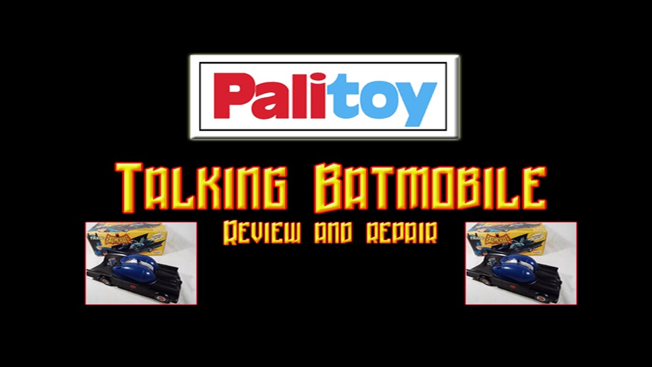 Palitoy Talking Batmobile - Batman 1977 - Voicebox Repair & Fix - YouTube