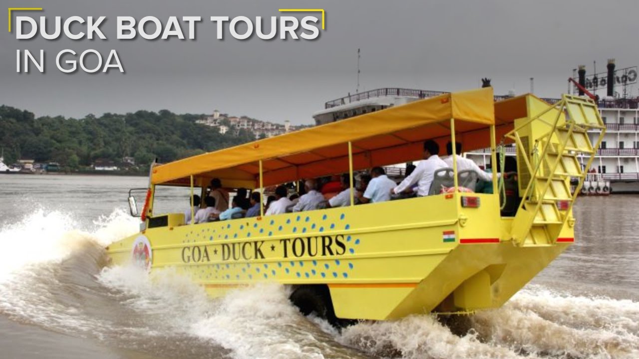 Goa's New Amphibious 'Duck Boat' That Got Our Invisible Tails Wagging ...