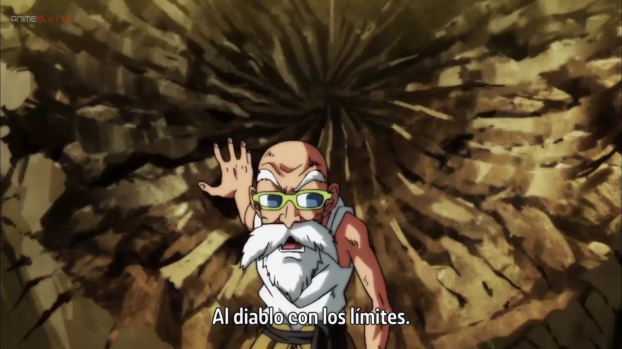 El Maestro Roshi Supera sus limites y saca a Ganos de la plataforma ...