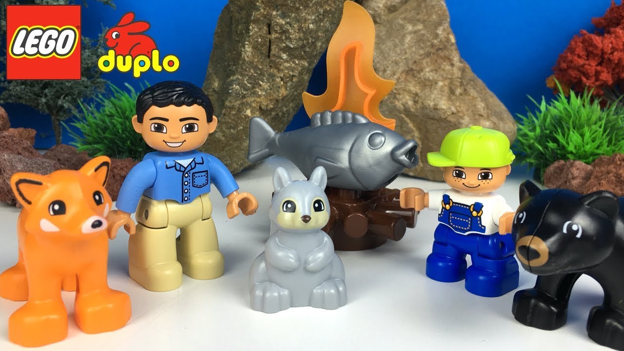 LEGO DUPLO ANGELAUSFLUG FISHING TRIP & JAKE UND DIE NIMMERLAND PIRATEN ...