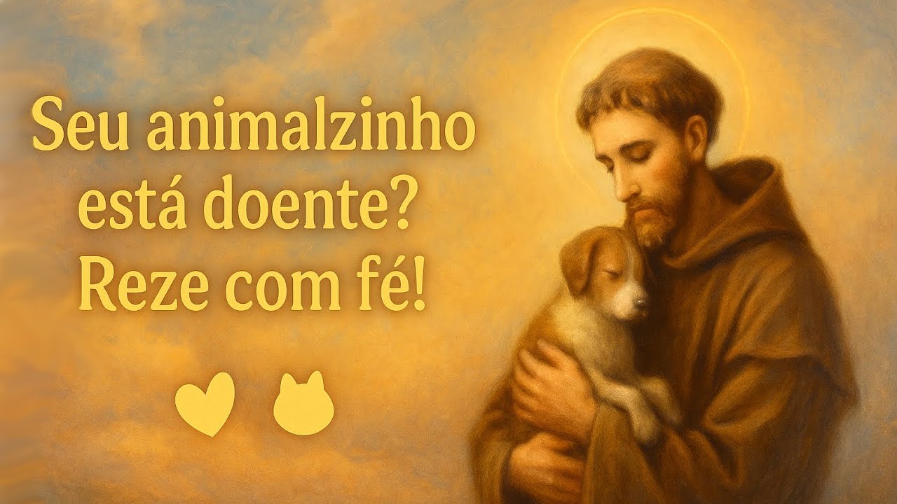 Oração poderosa para animais doentes | São Francisco de Assis - YouTube