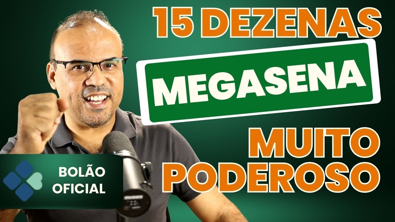 COMO JOGAR COM 15 DEZENAS NA MEGA E TER MUITO MAIS CHANCES DE GANHAR CLEBER CAMPOS - YouTube