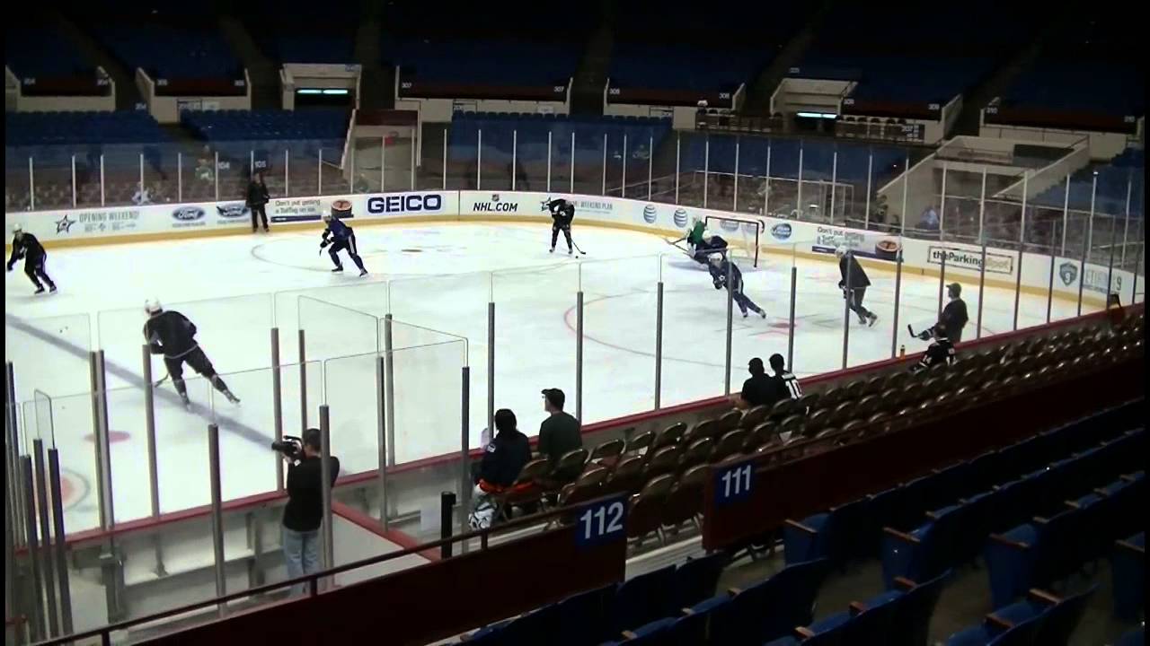 Dallas Stars practice at training camp in Fort Worth - YouTube