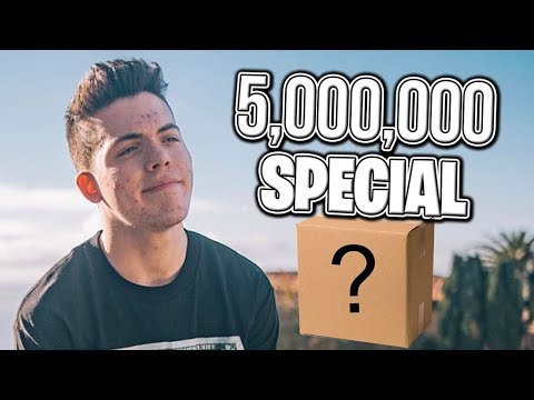 5 MILLION SUBSCRIBERS... - YouTube