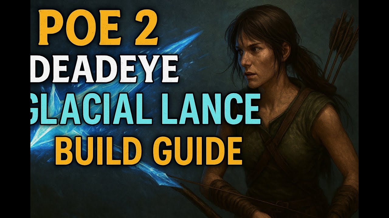 WALL BOUNCING Glacial Lance DEADEYE build - YouTube