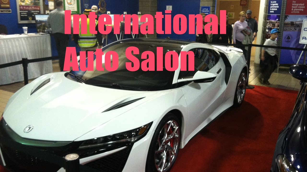 2017 Auto Salon, NSX, Civic Hatch - YouTube