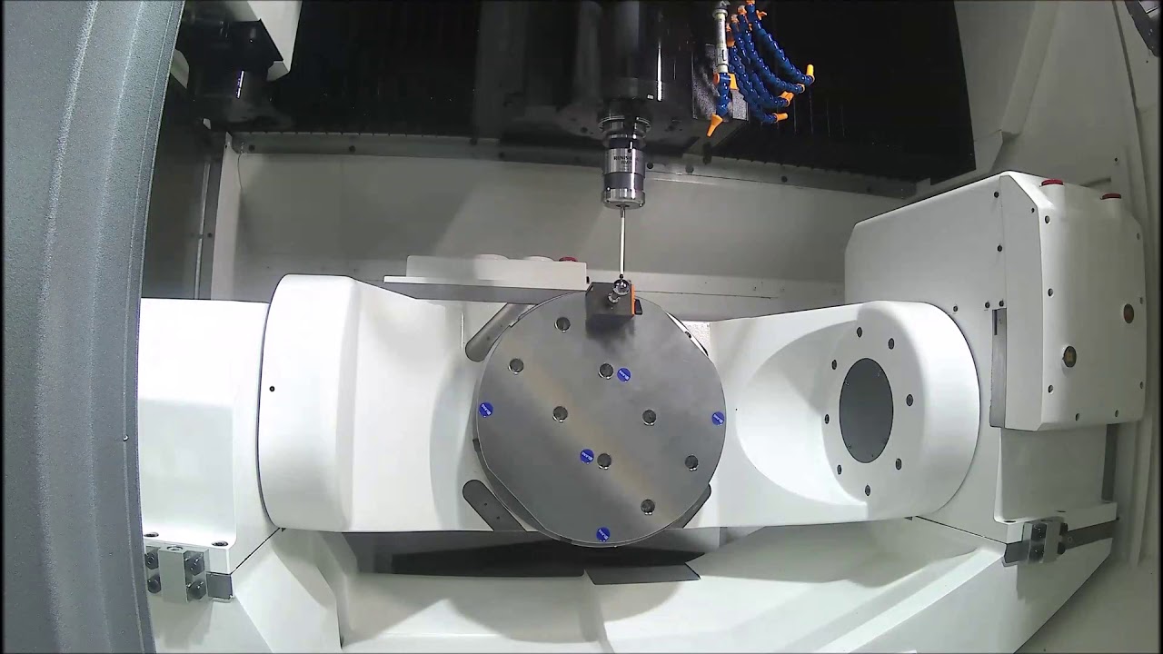 Auto Tuning Okuma 5 Ax - YouTube