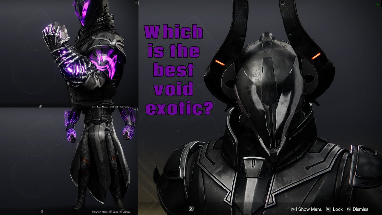 Which Is The Best Voidwalker Exotic Armor? (Season 21) - YouTube