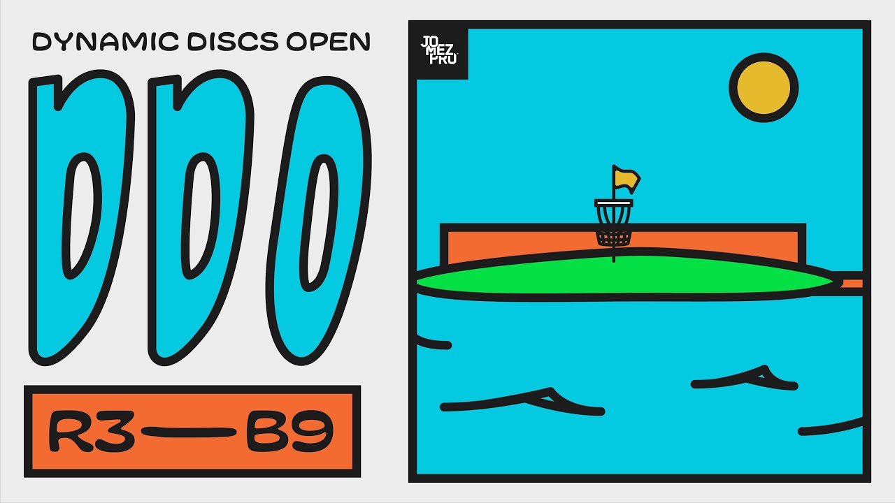 2022 Dynamic Discs Open | R3B9 | Wysocki, Conrad, Gilbert, Smith ...