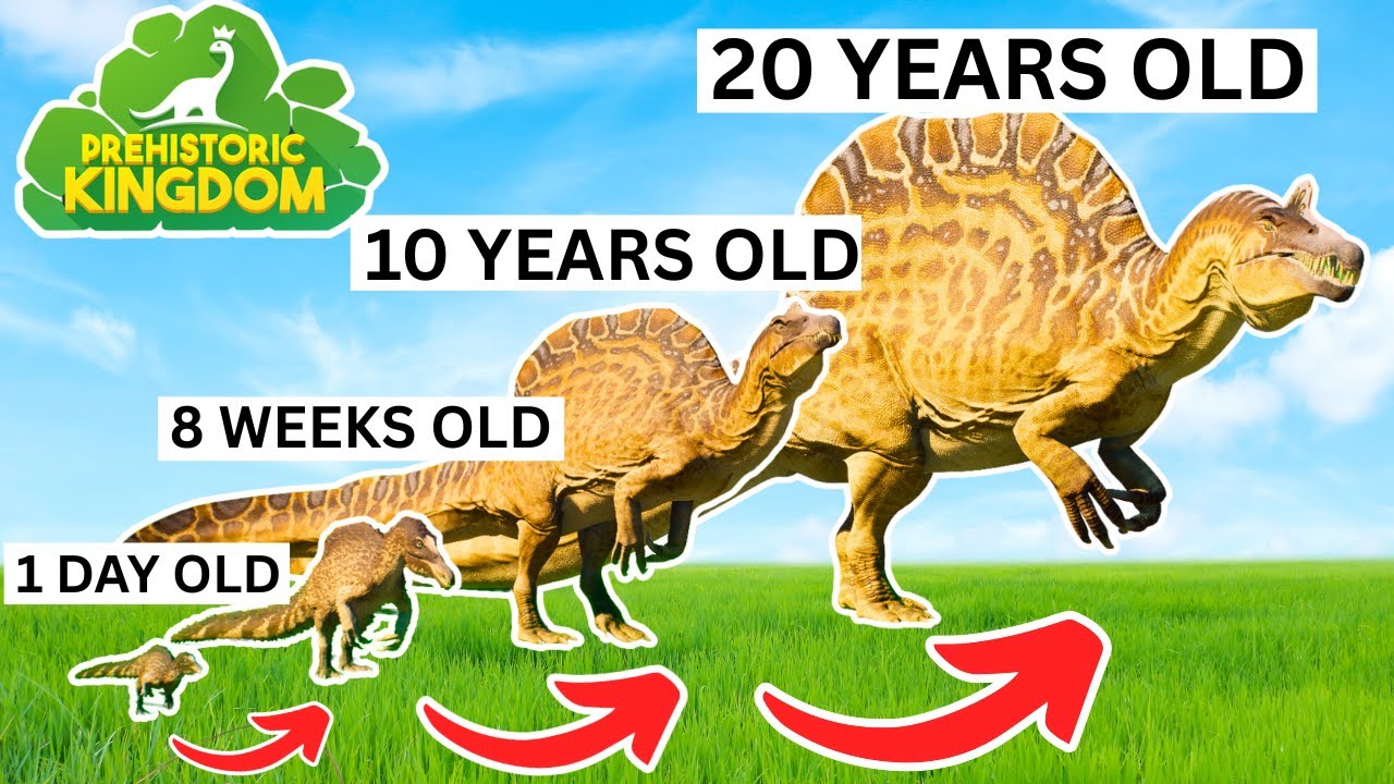 Baby Dinosaurs Growing Up In Prehistoric Kingdom - YouTube