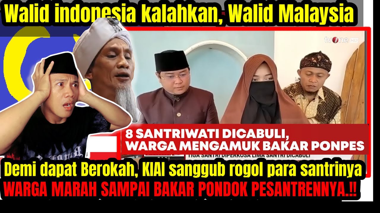 MELEBIHI WALID MALAYSIA, KIAI DI INDONESIA SETUBUHI 8 SANTRIWATINYA ...
