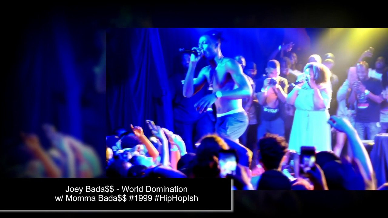 Joey Badass performs with Momma Bada$$ | World Domination | #1999 5 ...