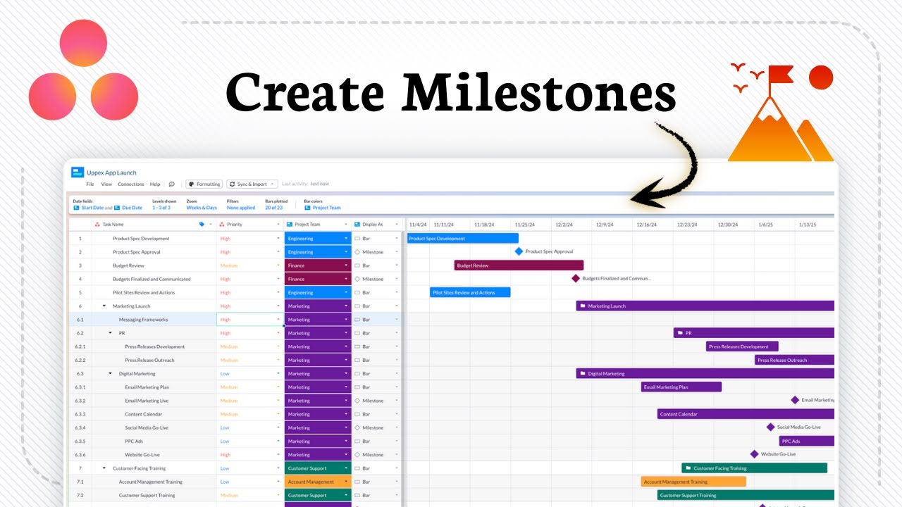How to Create Milestones in Asana (Simple Walkthrough) - YouTube