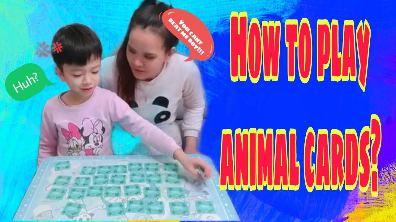 How to play animal cards? - YouTube