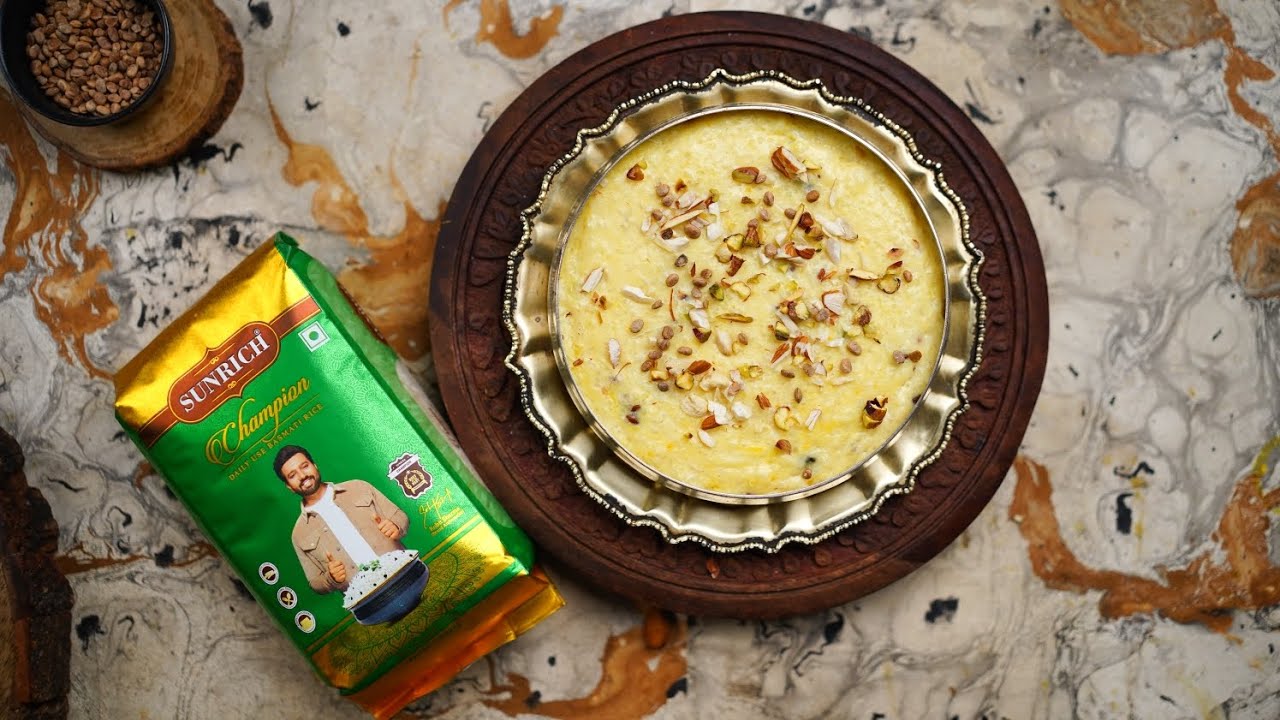 An Authentic Payasam Recipe with Sunrich Rice and Chef Siddhant! - YouTube