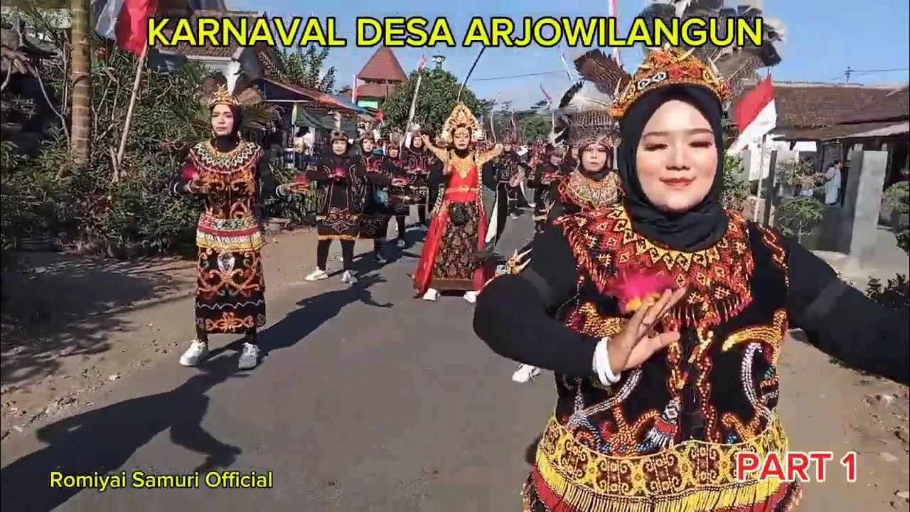 KARNAVAL HUT KE 79 RI 2024 || DESA ARJOWILANGUN KALIPARE (Part 1) - YouTube