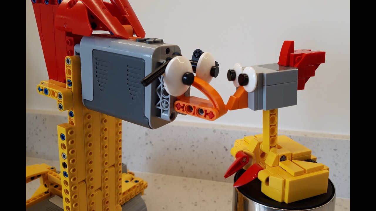 Baby Beaky - LEGO Chicken Robot Instructions - Cute little Baby Beaky ...