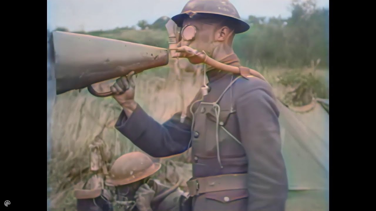 Chemical Weapons Testing | WW1 | [1080pHD] | Colorized | AI Enhanced ...
