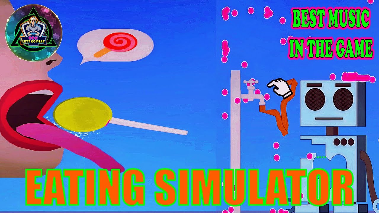 EATING SIMULATOR. GAMEPLAY ON ANDROID. LEVEL 2 - YouTube