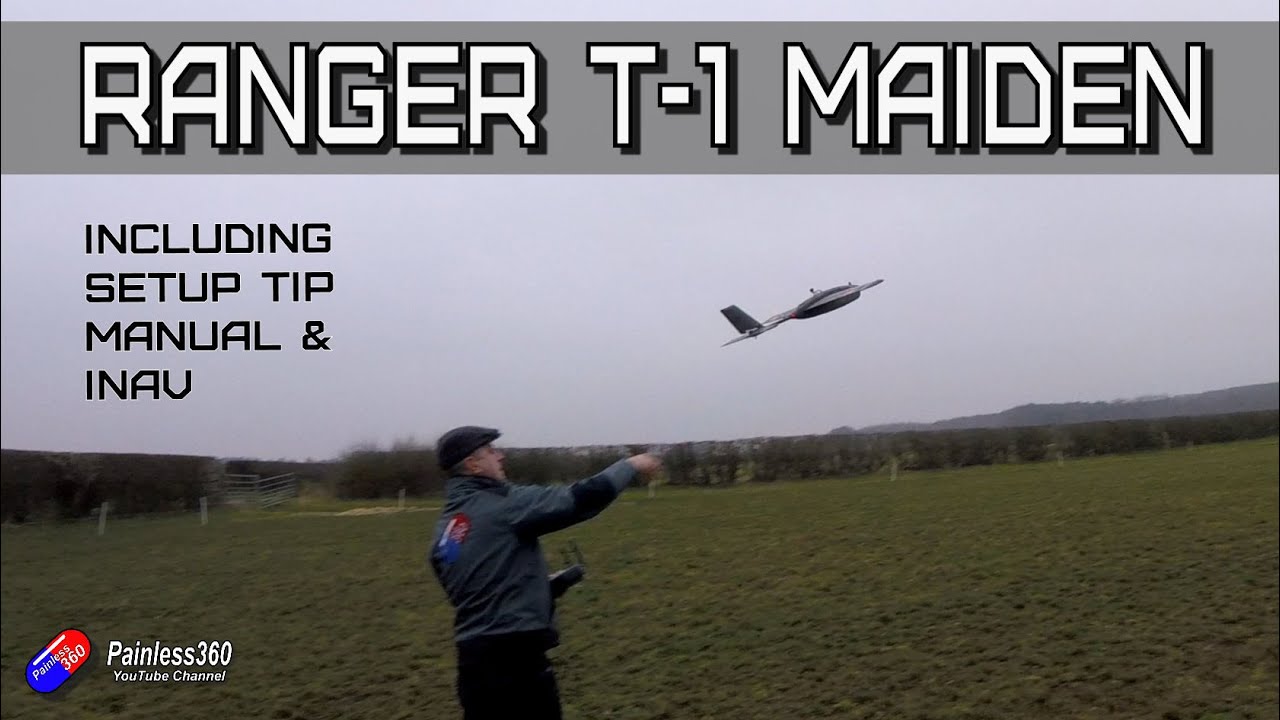 HEEWING Ranger T1: Maiden flight and Setup Tips for Manual and INAV ...