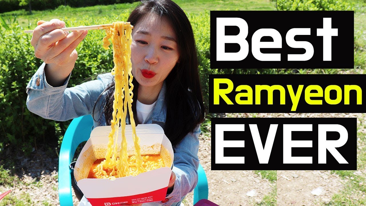 The Best Ramyeon Restaurant in Korea Seoul Han River Ramen Machine ...