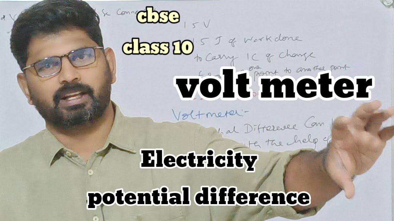 Electricity class 10 I physics I Ncert / cbse I potential difference I ...