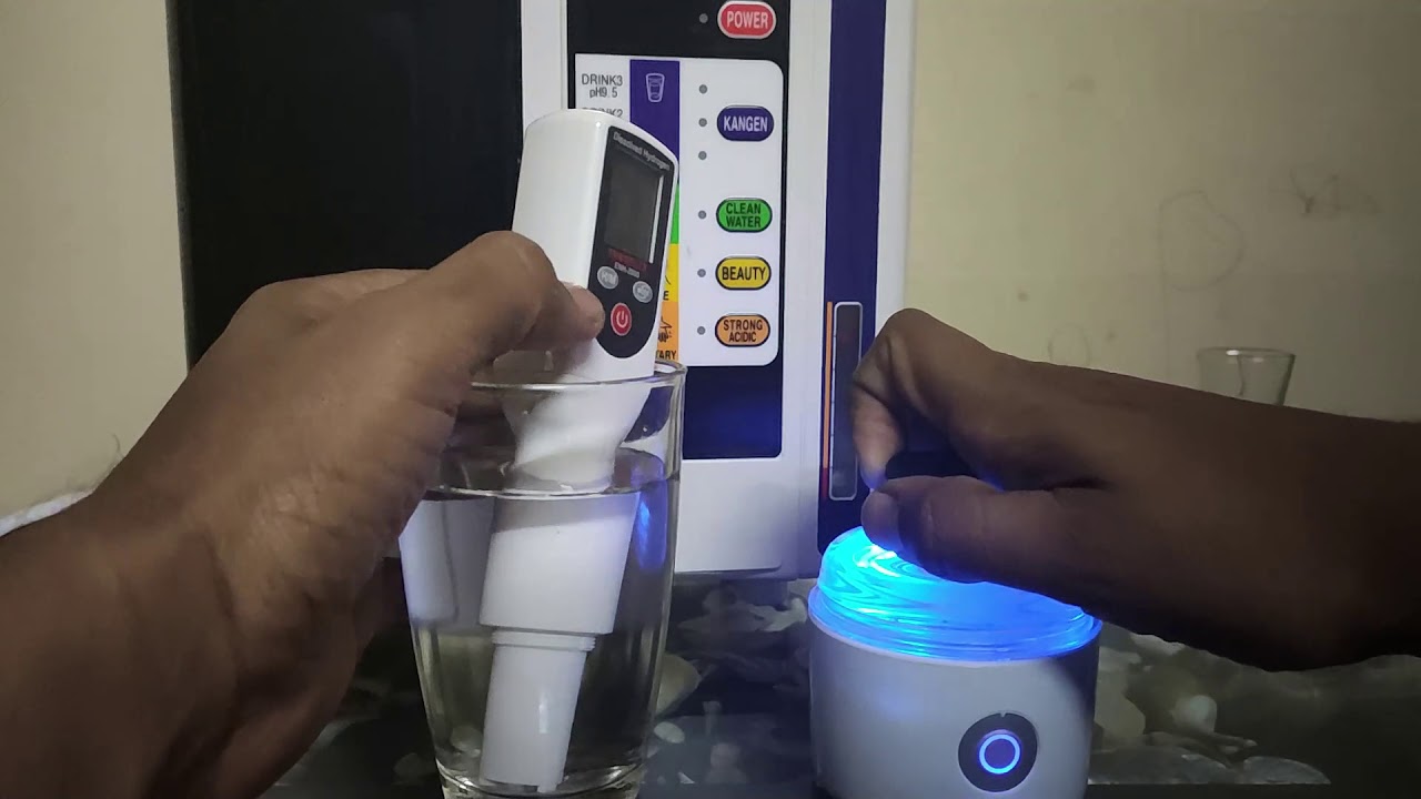 TRUSTLEX MOLECULAR HYDROGEN METER FOR TESTING HYDROGEN - YouTube