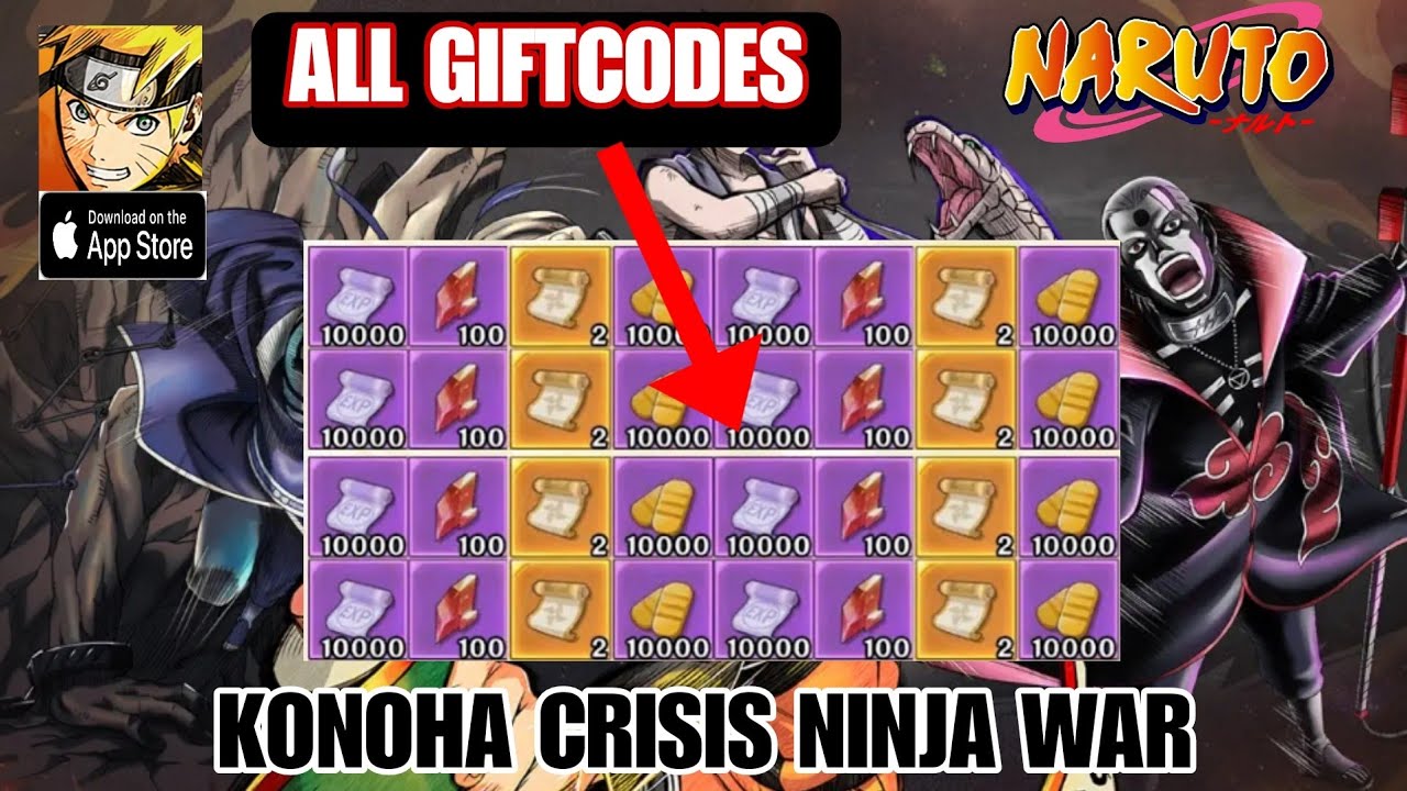 Konoha Crisis Ninja War & All 27 Giftcodes - How to Redeem | Konoha Crisis Ninja War Free 27 ...