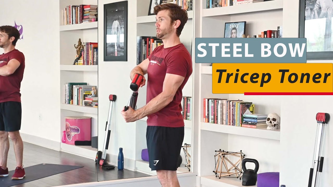 Steel Bow Triceps Toning Routine - YouTube