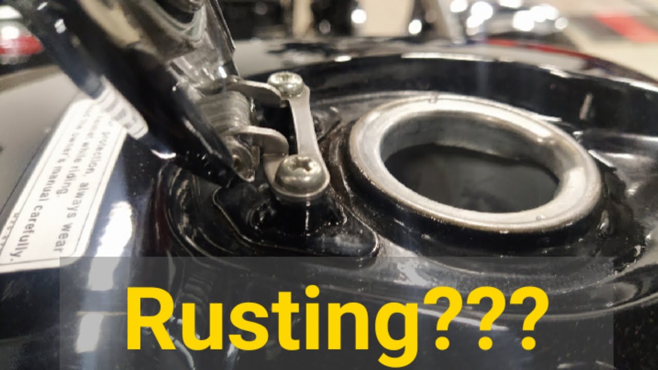 Honda H'ness CB350 - Let's do a Rust Test - YouTube