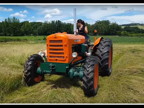Fenaison à l'ancienne avec Someca SOM40