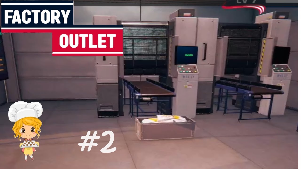 Factory Outlet Simulator - Let's Set Up our Shop! - Ep2 - No Commentary ...
