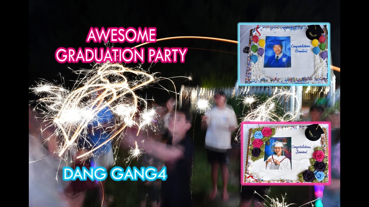 AWESOME GRADUATION PARTY || CLASS OF 2023 || CONGRATS TO JASMINE ...