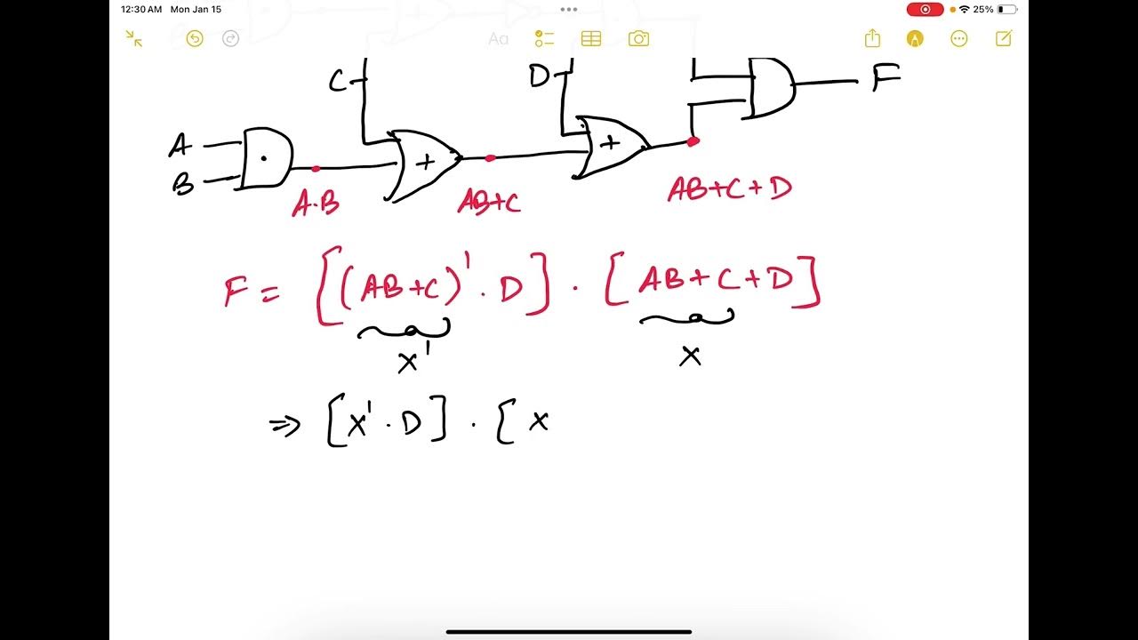 23. Logic Simplification Example 6 - YouTube