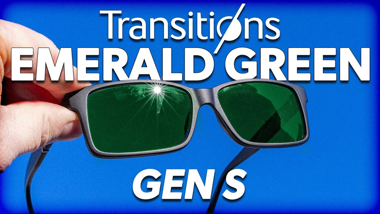Transitions Gen S Emerald Green Review — The Best New Lens Color? - YouTube