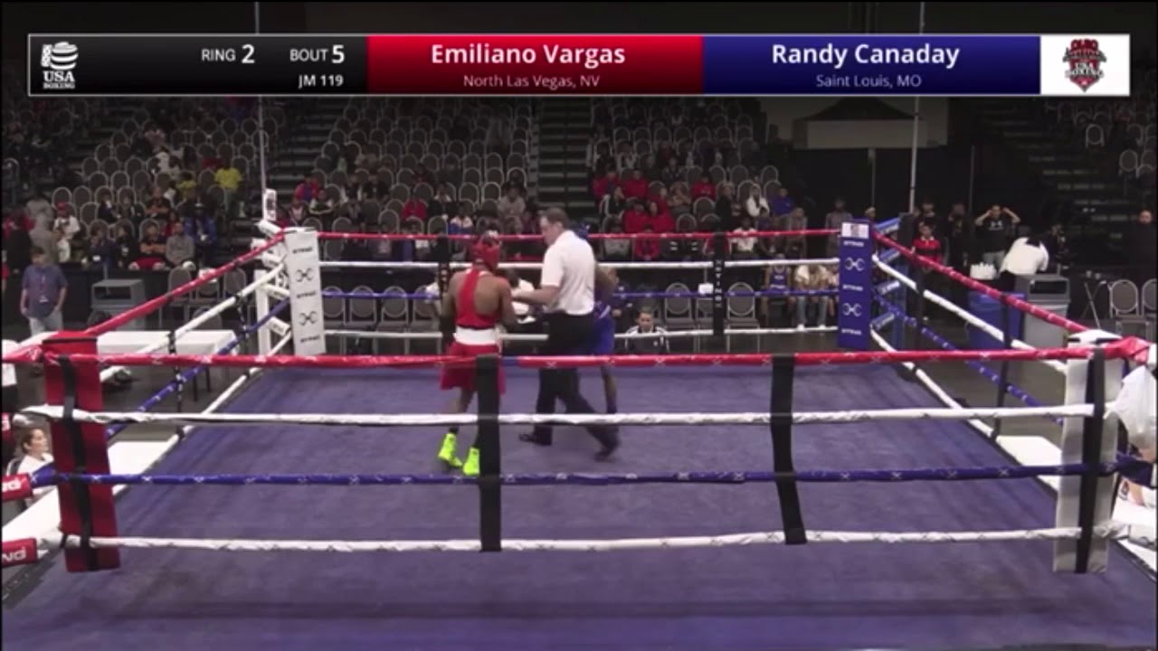 Emiliano Vargas Vs Randy Canaday - YouTube