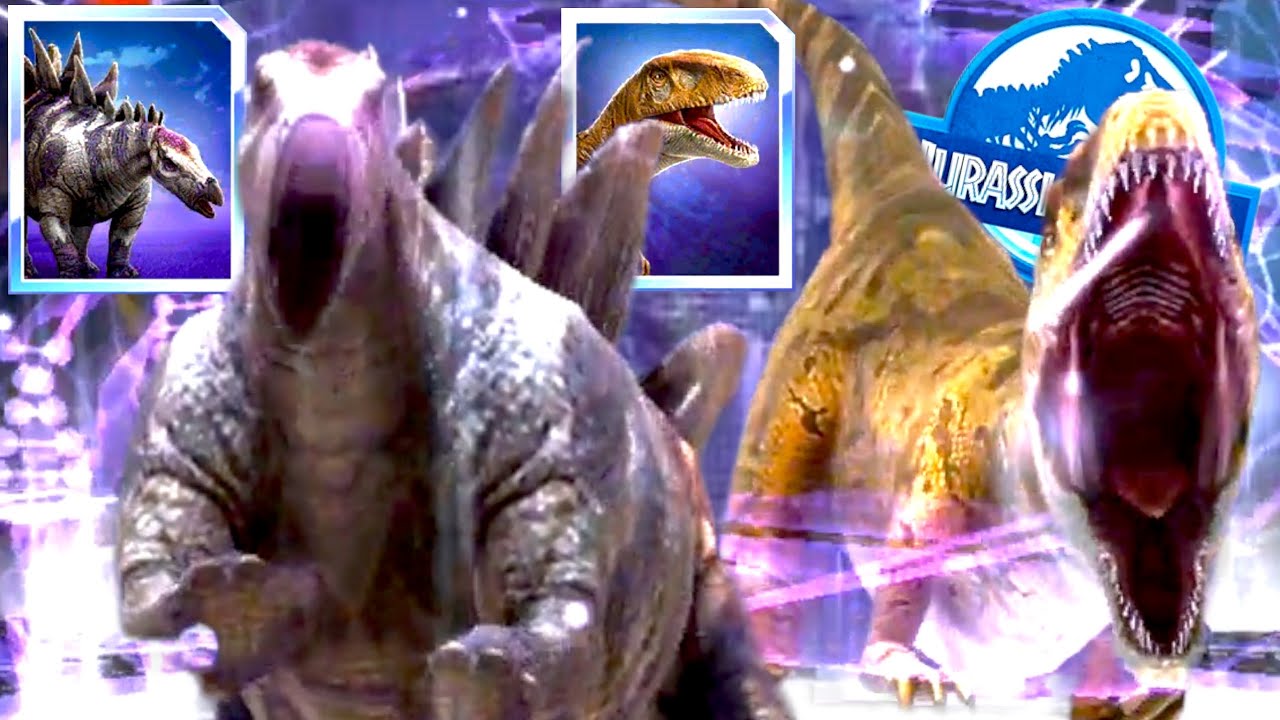 NEW OMEGAS CARCHARODONTOSAURUS & STEGOSAURUS UNGULATES UNLOCKED BATTLES ...
