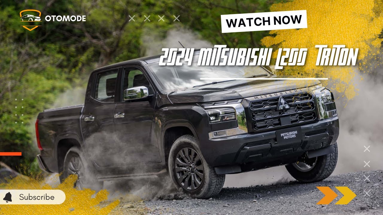 2024 Mitsubishi L200 Triton Debuts With Tougher Ladder Frame, New ...