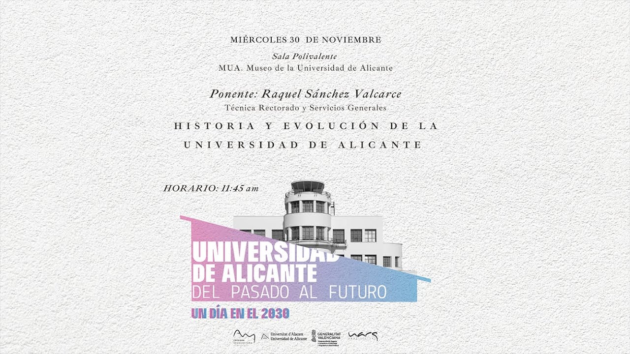 HISTORIA Y EVOLUCIÓN DE LA UNIVERSIDAD DE ALICANTE - YouTube