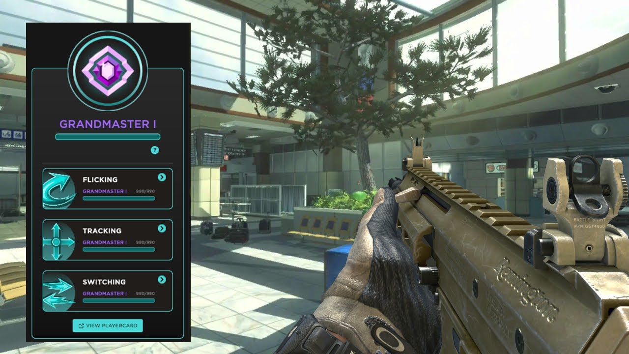 Aim Lab Top 250 Grandmaster Plays COD MW3 2011 - YouTube