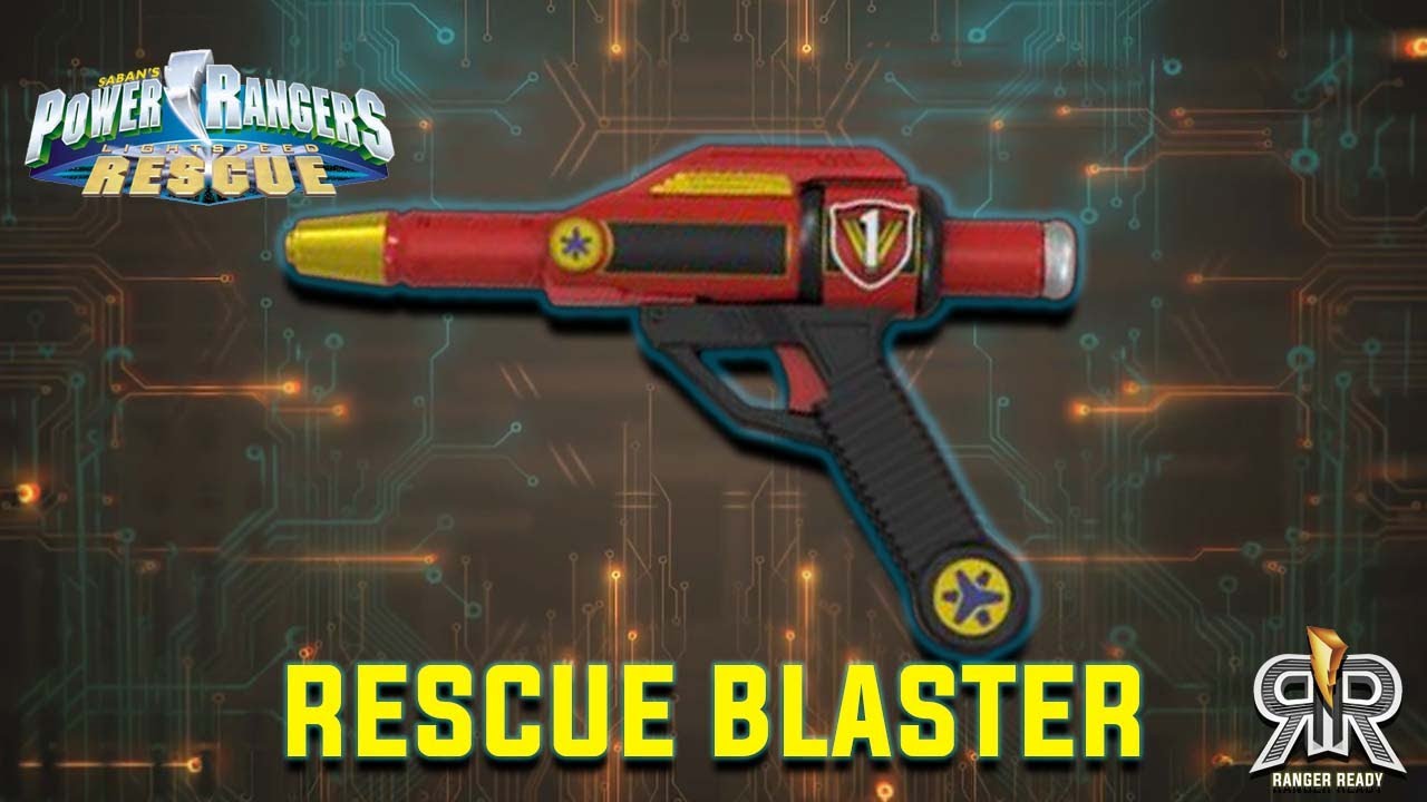 Rescue Blaster Review | Power Rangers Lightspeed Rescue - YouTube