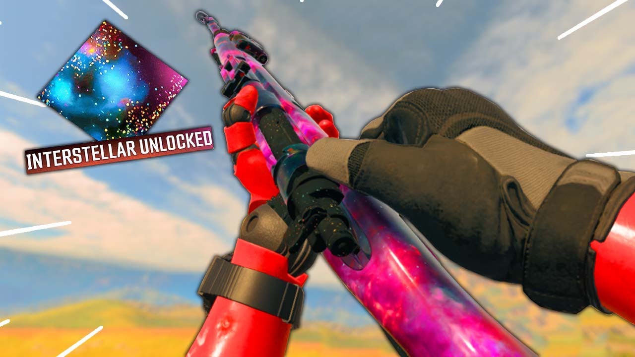 Unlocking INTERSTELLAR CAMO on the KAR98K..😱 - YouTube