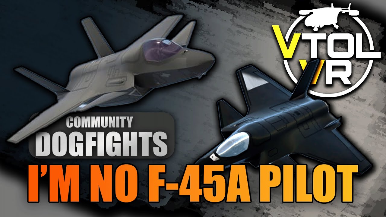 Taking 1v1 Community Dogfights | Featuring Grey | F-45A | VTOL VR - YouTube