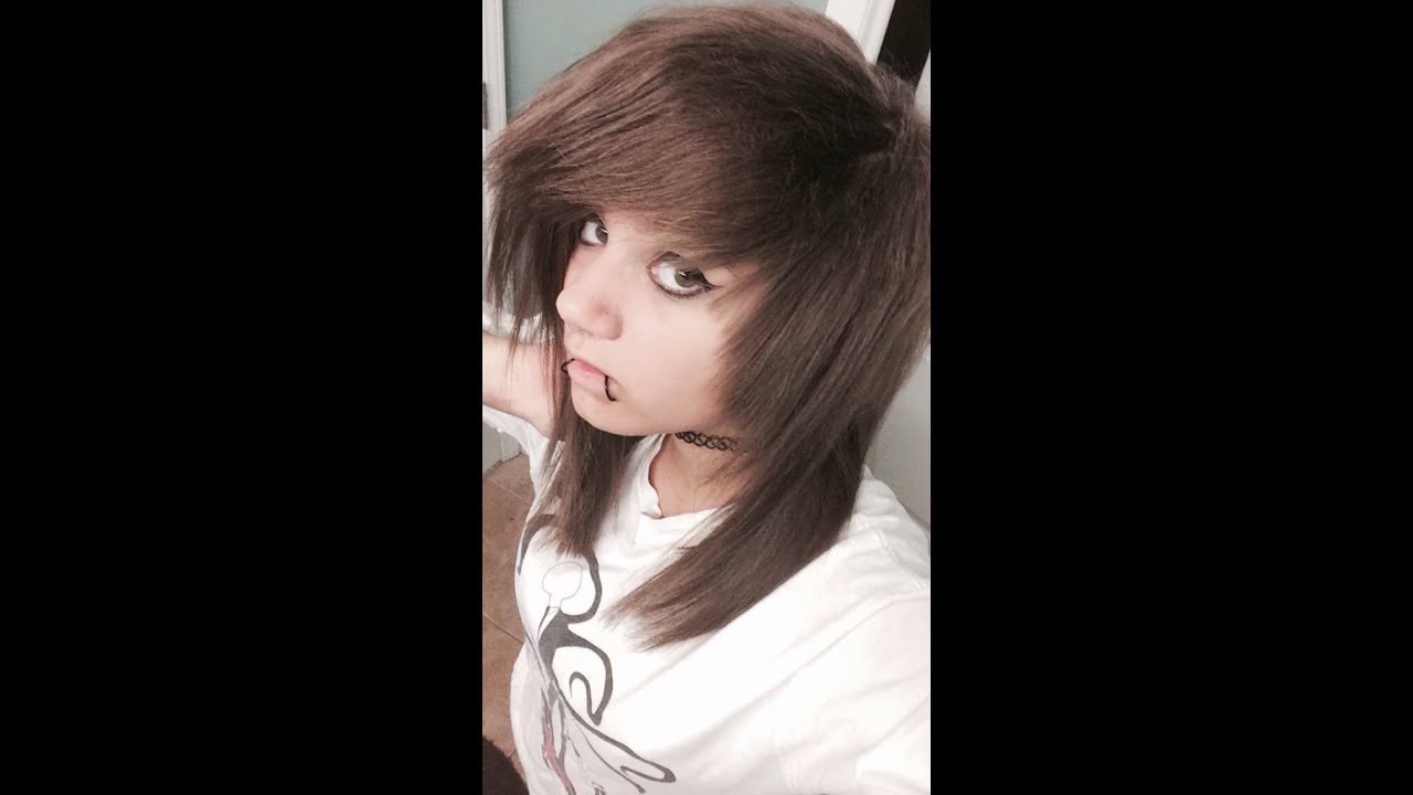 Emo/Scene hair tutorial - YouTube
